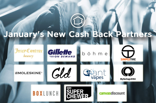 70 New Cash Back Stores in January 2019 - CouponCabin.com