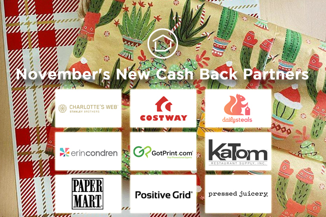 78 New Cash Back Stores in November 2020 - CouponCabin.com