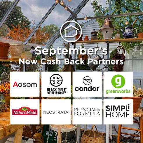 170+ New Cash Back Partner Stores in September 2023 - CouponCabin.com