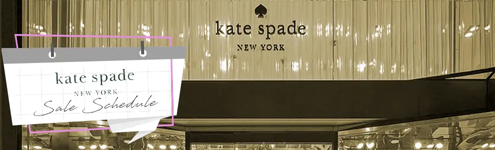Kate Spade Sales Schedule & Surprise Sale Details - CouponCabin.com