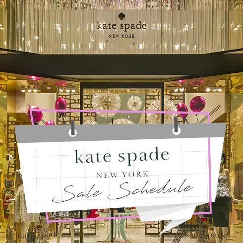 Kate Spade Sales Schedule & Surprise Sale Details - CouponCabin.com