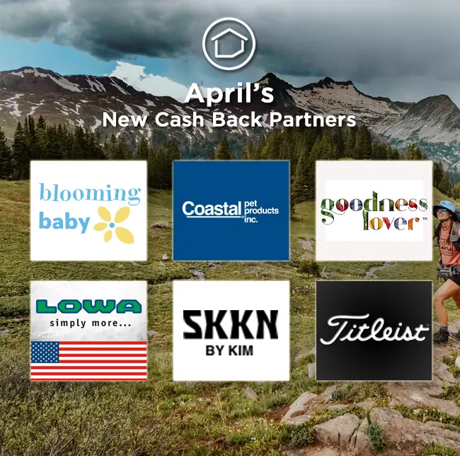 70 New Cash Back Partner Stores in April - CouponCabin.com