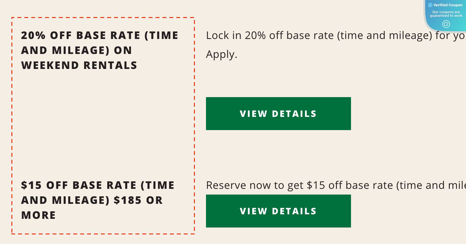 20% Off National Car Rental Coupons & Discounts - April