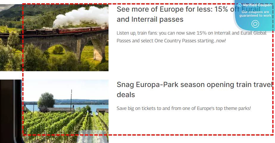 50% Off Rail Europe Coupons & Discounts - April 2025