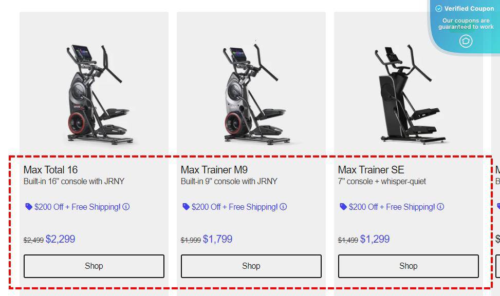 15% Off Bowflex Coupons & Promo Codes - March 2025