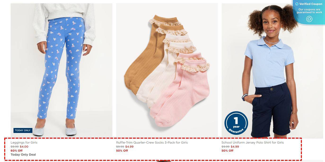 Old Navy Coupons & Promo Codes: 20% Off - February 2025