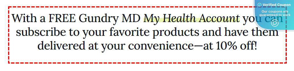 60% Off Gundry MD Coupons & Coupon Codes - March 2025