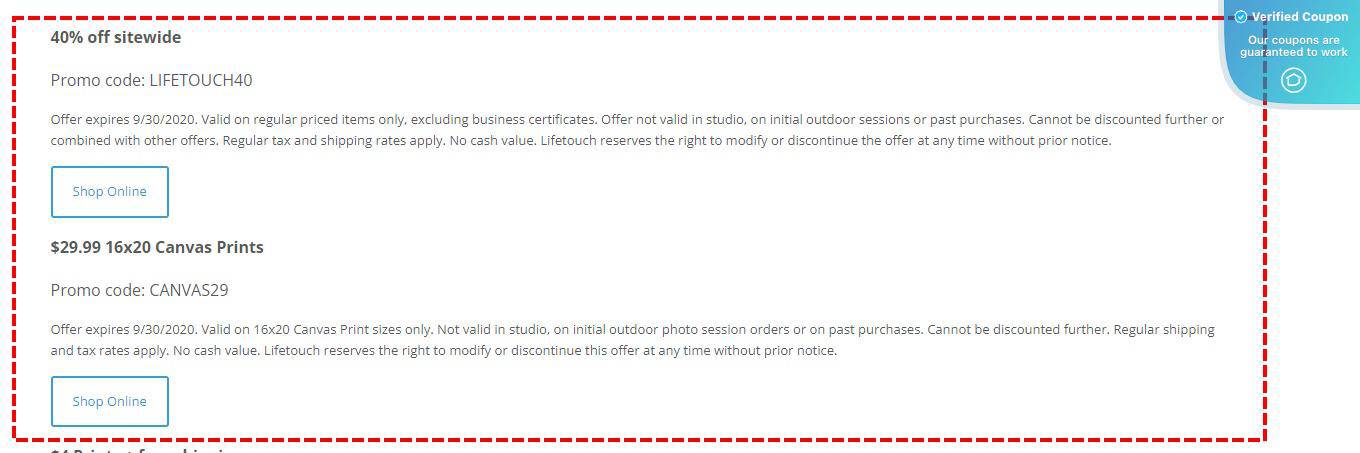 20% Off Lifetouch Coupons & Promo Codes - April 2025