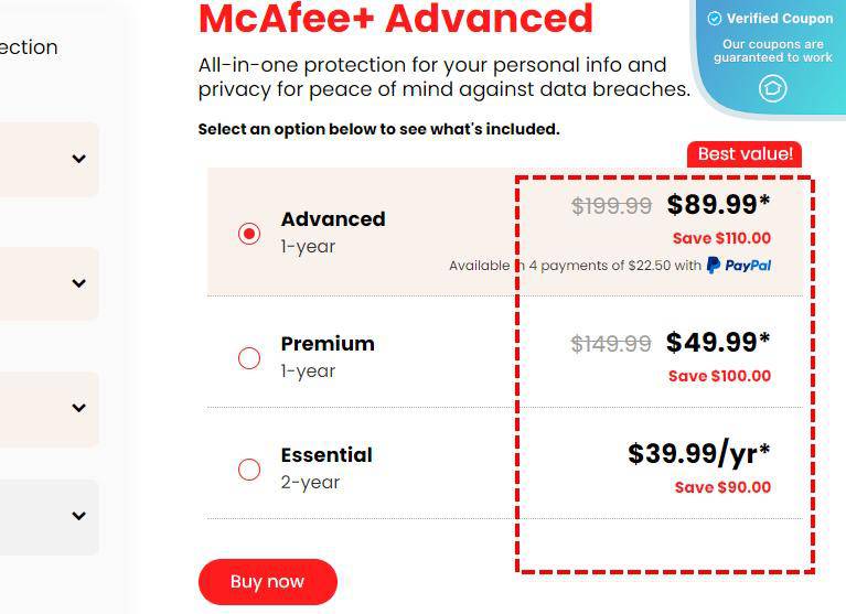 20% Off McAfee Coupons & Promo Codes - February 2025