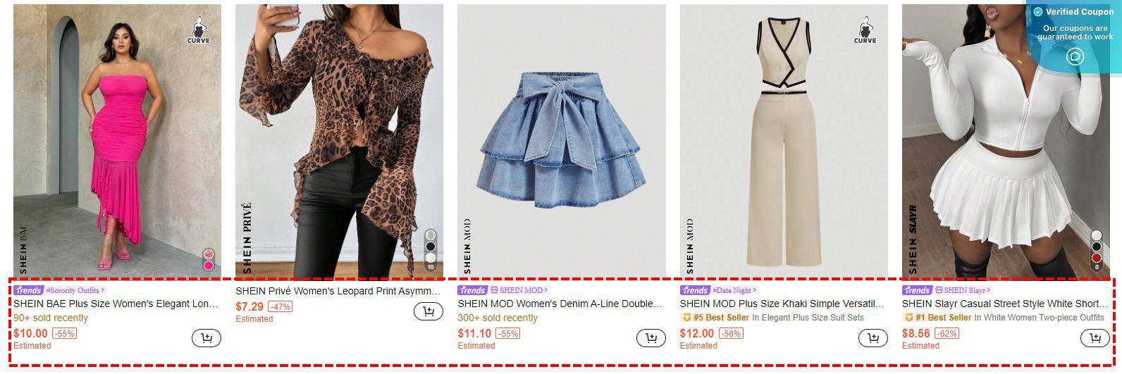 55% Off SHEIN Coupons & Coupon Codes - February 2025