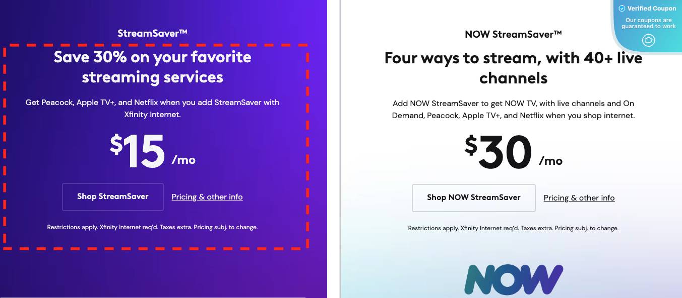 30% Off Xfinity Coupons & Promo Codes - February 2025