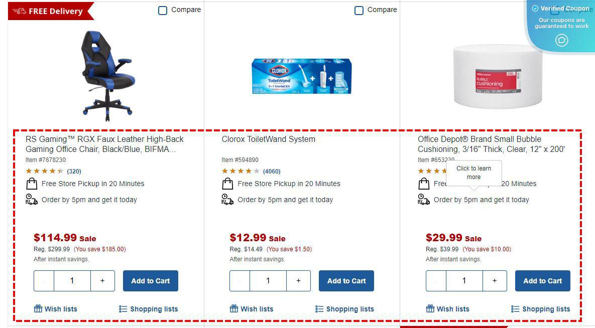 25% Off Office Depot Coupons & Coupon Codes - November 2024