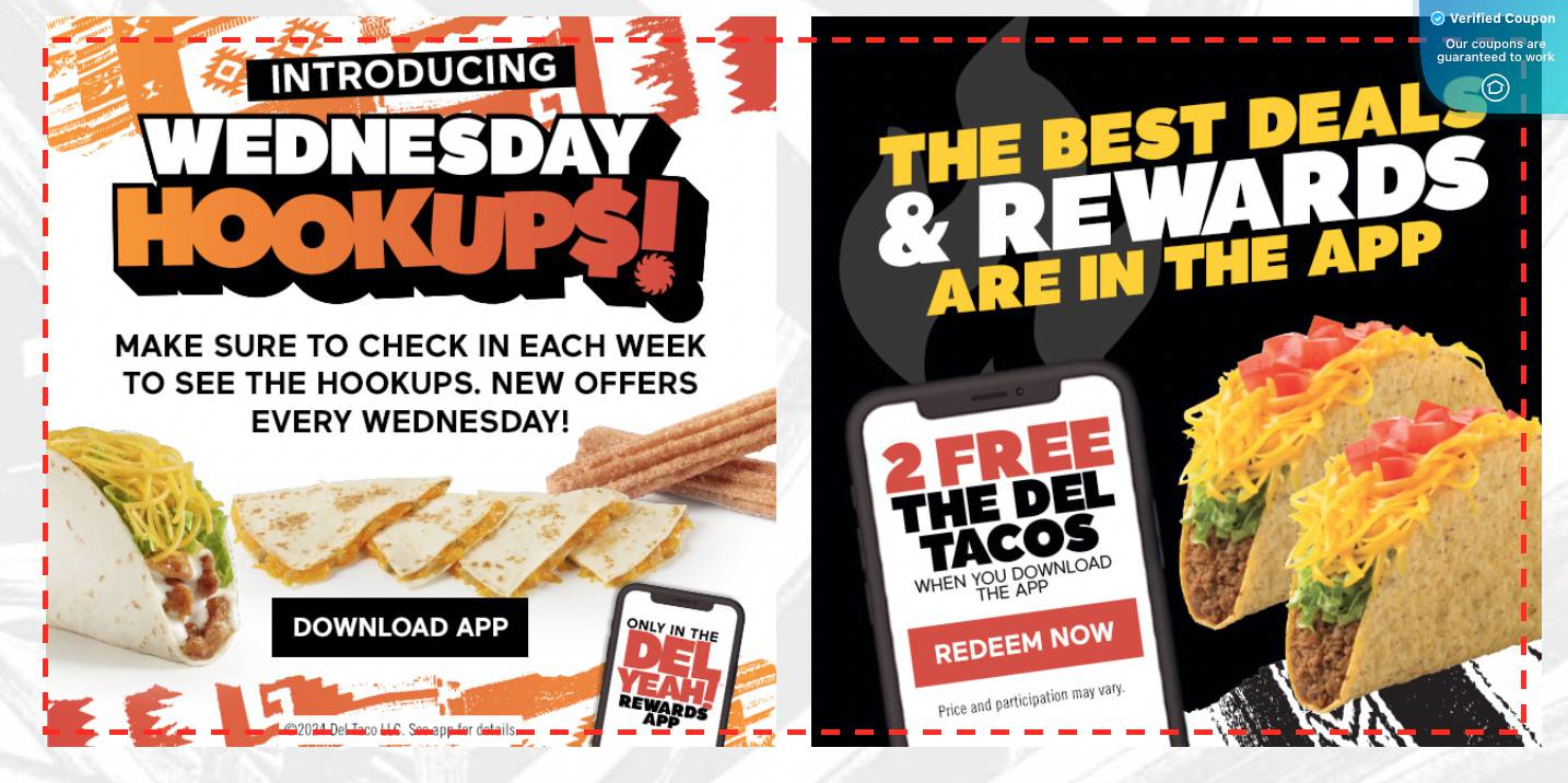 $5 Off Del Taco Coupons, Specials & Deals - April 2025