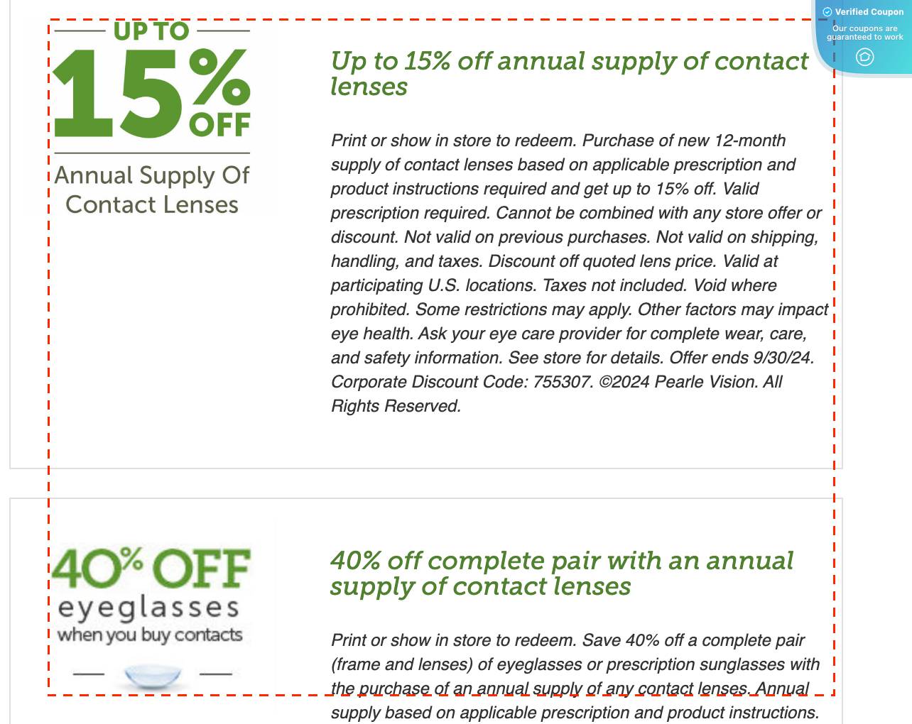 40% Off Pearle Vision Coupons & Promo Codes - April 2025