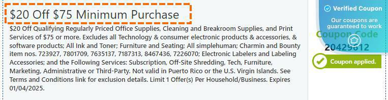 25% Off Office Depot Coupons & Coupon Codes - November 2024