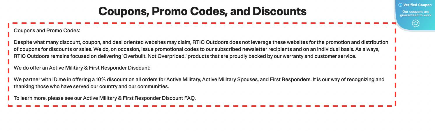 10% Off RTIC Coupons & Promo Codes - June 2025