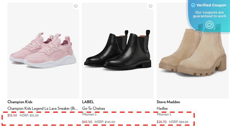 20% Off 6PM Coupons & Promo Codes - March 2025