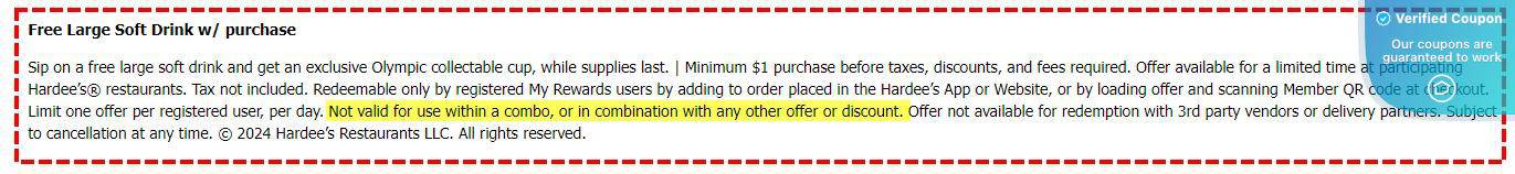 10% Off Hardees Coupons & Coupon Codes - October 2024