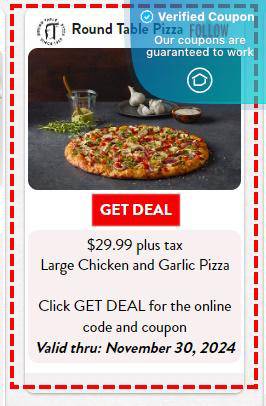 15% Off Round Table Coupons & Coupon Codes - November 2024