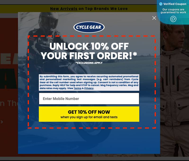 10% Off Cycle Gear Coupons & Promo Codes - May 2025