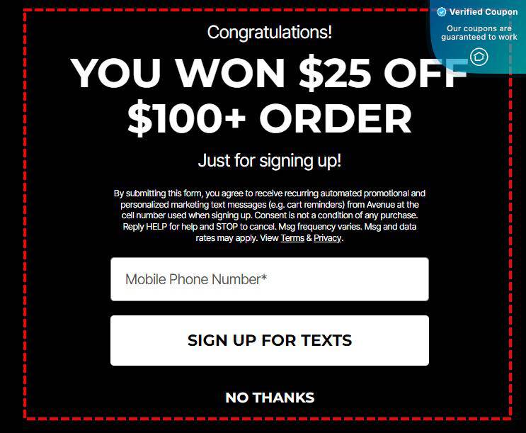 50% Off Avenue Coupons & Promo Codes - January 2025