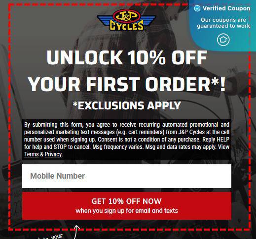 15% Off J&P Cycles Coupons & Promo Codes - January 2025