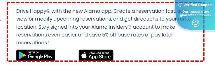 15% Off Alamo Coupons & Discount Codes - January 2025