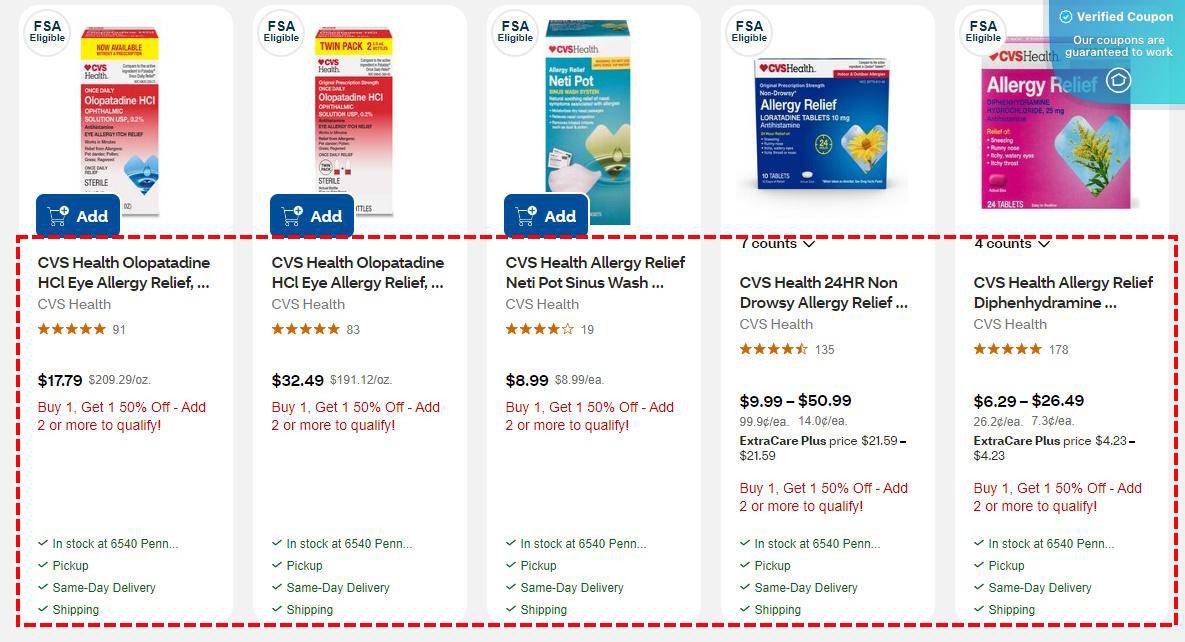 50% Off CVS Coupons & Promo Codes - November 2024