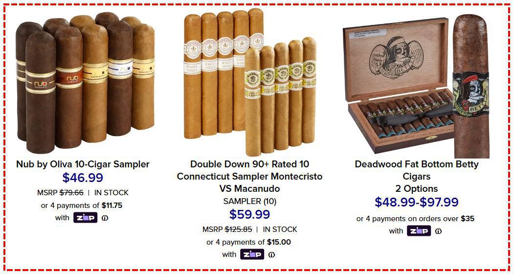 20% Off Thompson Cigar Coupons - November 2024