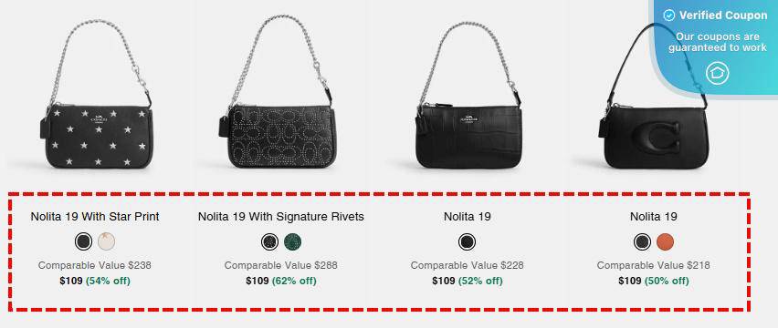 20% Off Coach Outlet Coupons & Promo Codes - December 2024