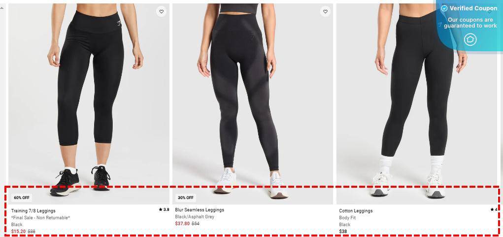 10% Off Gymshark Coupons & Discount Codes - November 2024