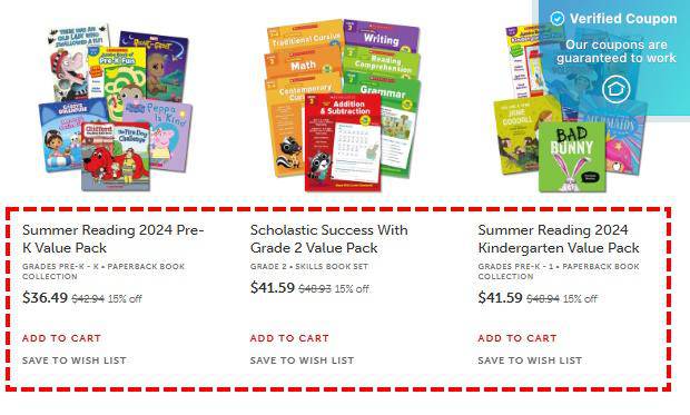 40% Off Scholastic Coupons & Promo Codes - November 2024