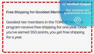 40% Off TOMS Coupons & Promo Codes - December 2024