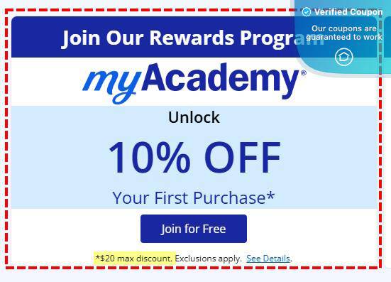 35% Off Academy Sports Coupons & Promo Codes - February 2025