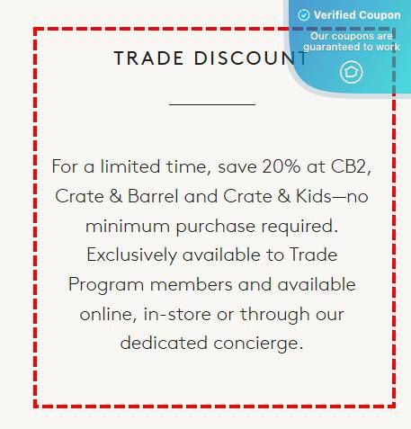 30% Off CB2 Coupons & Promo Codes - January 2025