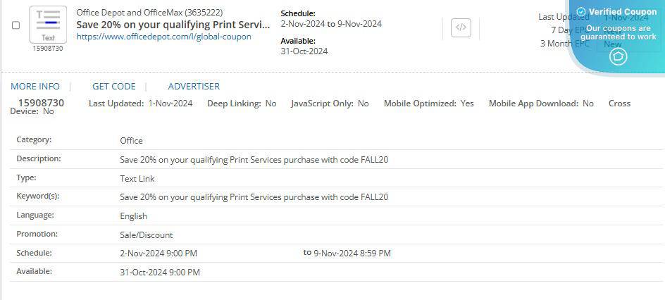25% Off Office Depot Coupons & Coupon Codes - November 2024