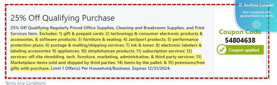 25% Off Office Depot Coupons & Coupon Codes - November 2024