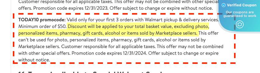 Walmart Coupons & Promo Codes: $20 Off - November 2024