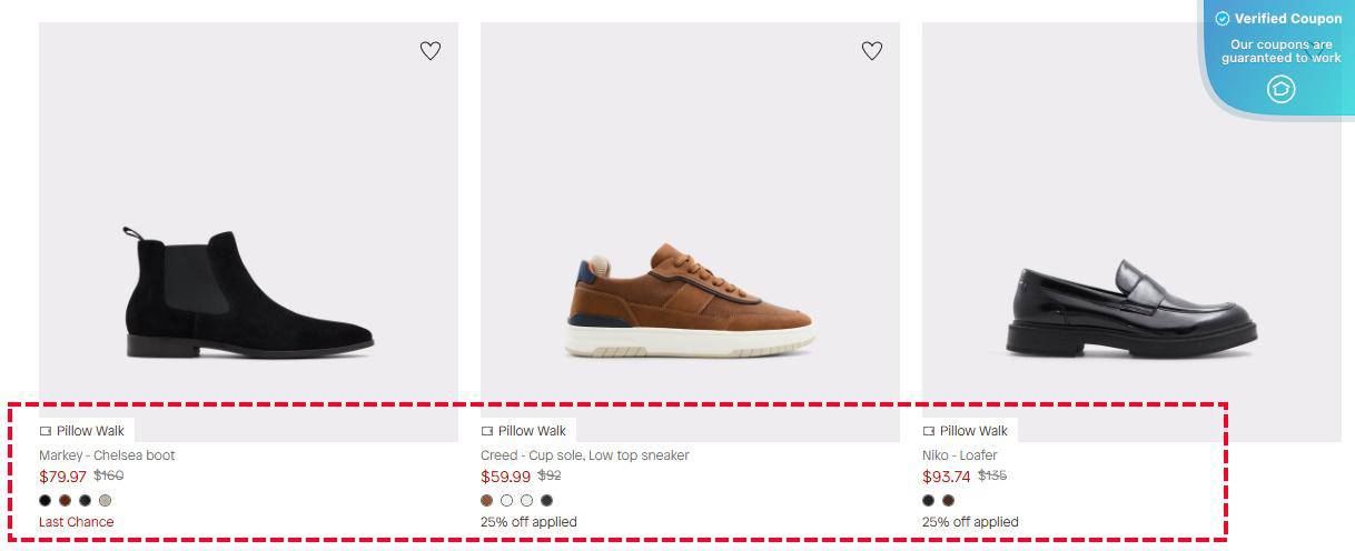 35% Off Aldo Coupons & Promo Codes - January 2025