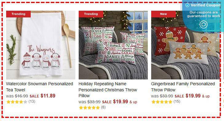 30% Off Personalization Mall Coupons & Codes - December 2024