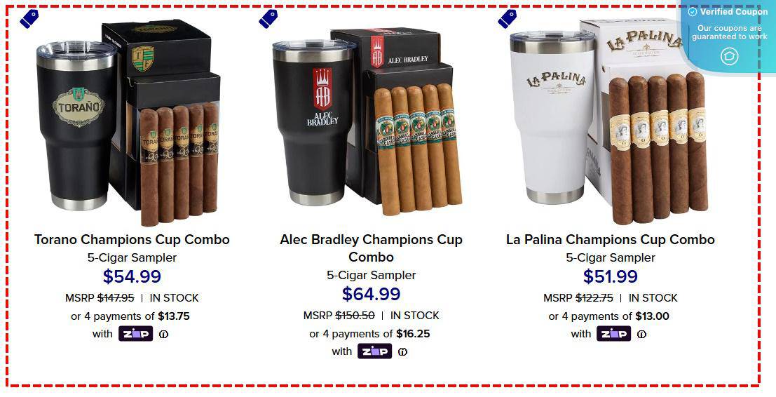 25% Off Thompson Cigar Coupons - January 2025