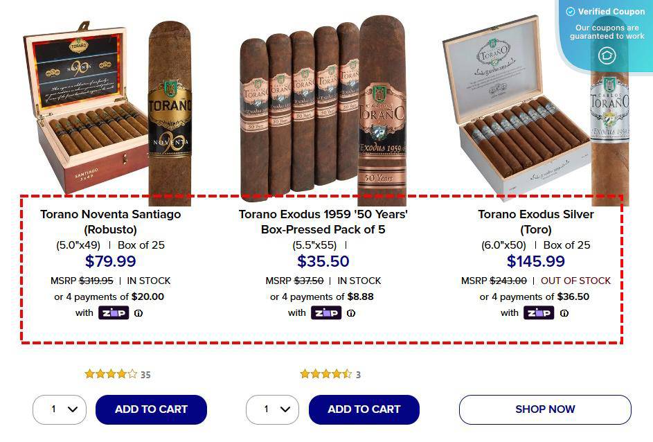 30% Off Thompson Cigar Coupons - November 2024
