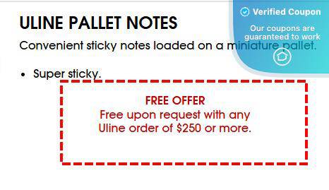 50% Off Uline Coupons & Coupon Codes - March 2025