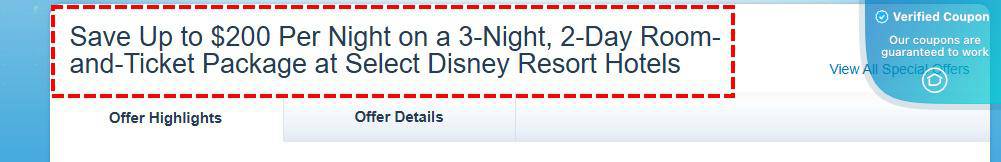 Disney World Coupons - 40% Off w/2025 Codes
