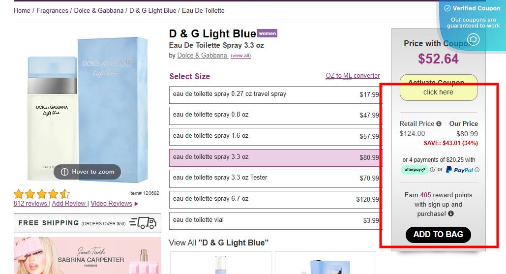 FragranceNet Coupons & Promo Codes: 37% Off - Jan 2025