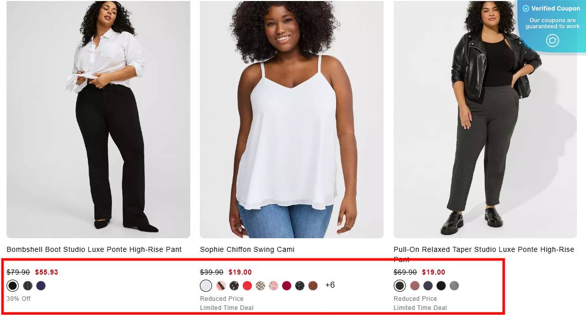 50% Off Torrid Coupons & Promo Codes - December 2024