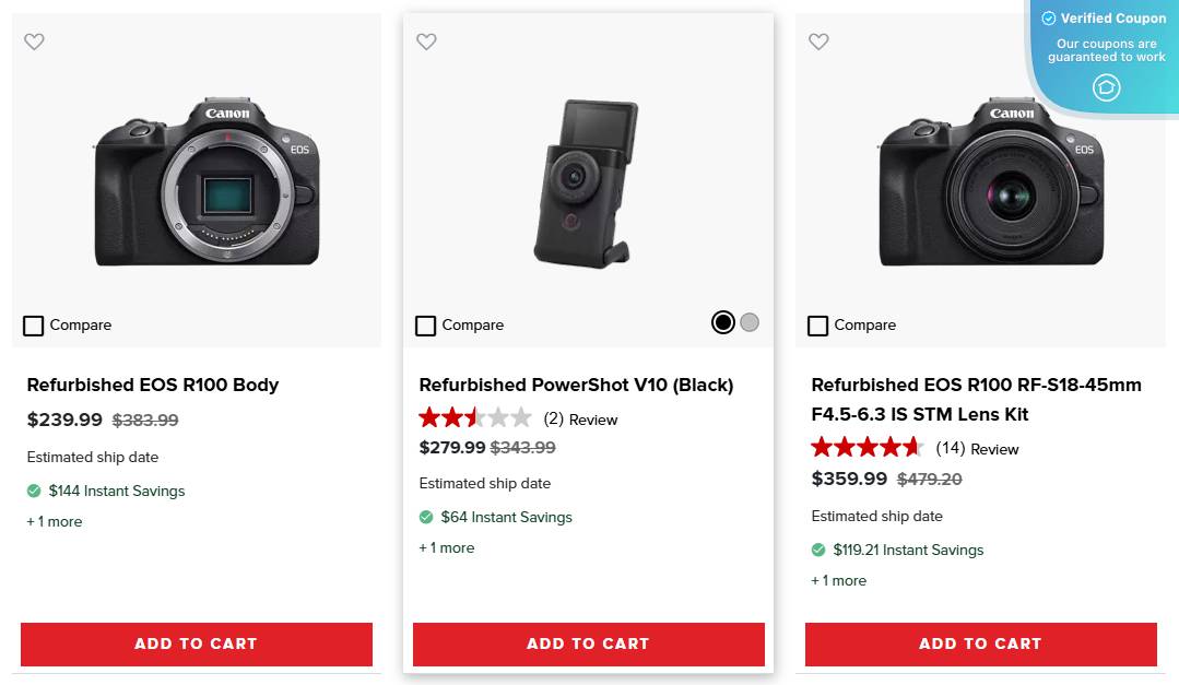 15% Off Canon Coupons & Promo Codes - January 2025