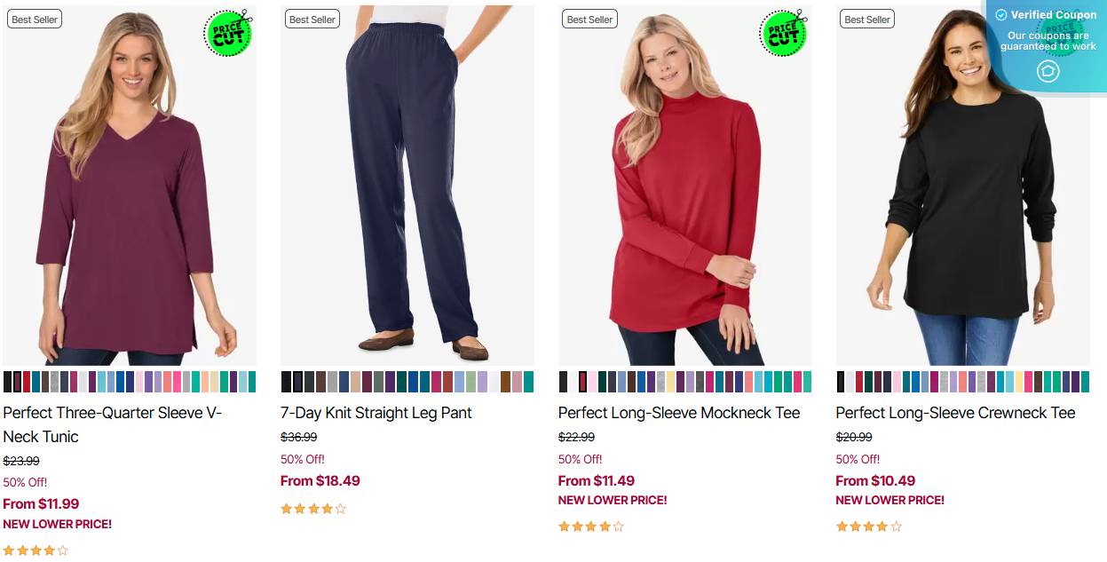 50% Off Woman Within Coupons & Promo Codes - November 2024