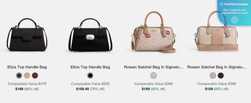 20% Off Coach Outlet Coupons & Promo Codes - December 2024