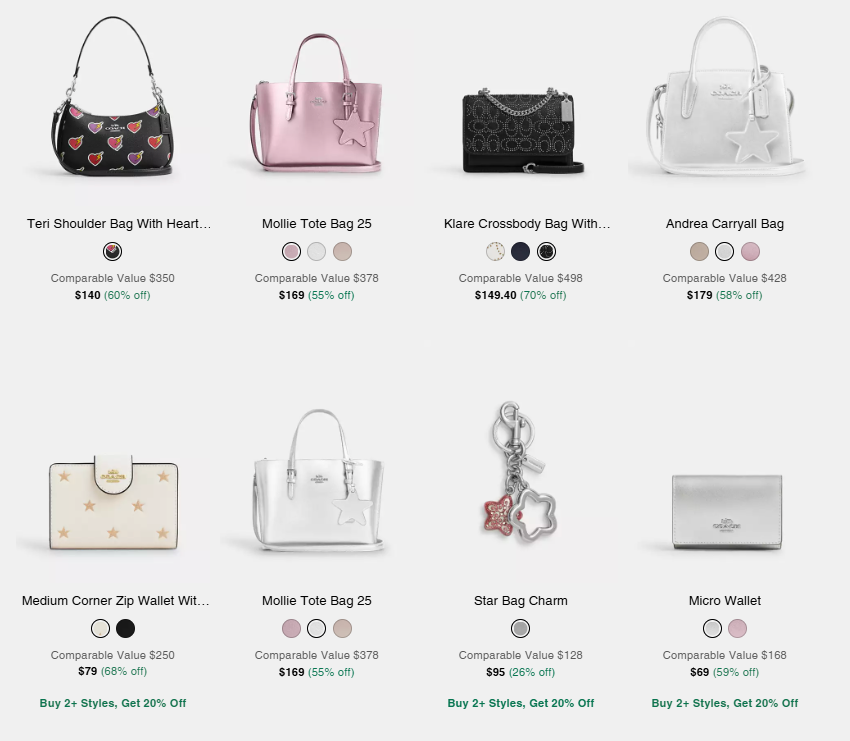 20% Off Coach Outlet Coupons & Promo Codes - December 2024